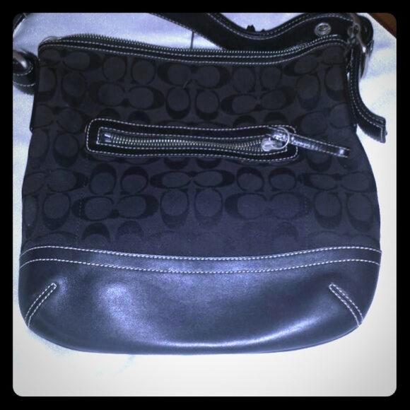 Coach | Bags | Coach Logo Purse | Poshmark